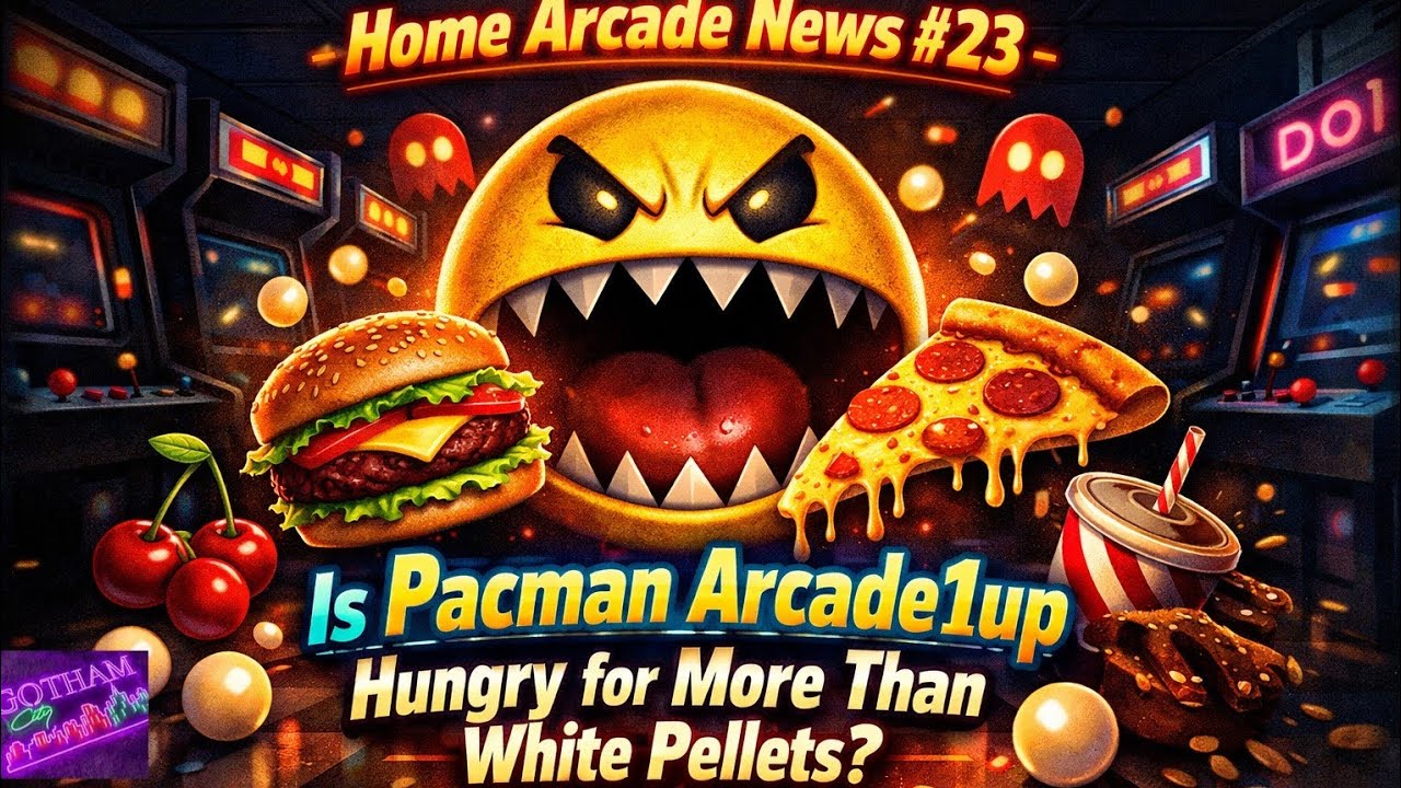 Home Arcade News #23 - Is Pacman Arcade1up hungry for more than white ...