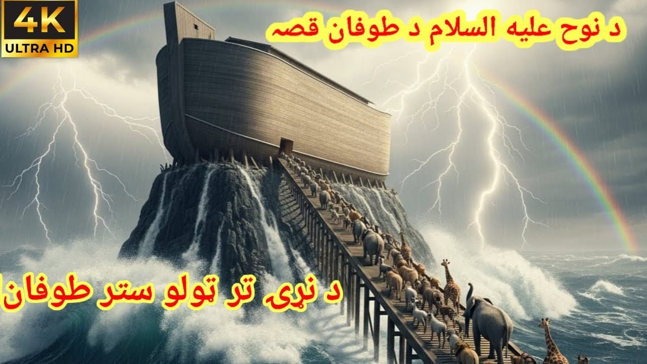 Da Hazrat Nuh (A.S) Hairan Koonki Qissa | Da Starr Toofan Haqeeqat ...