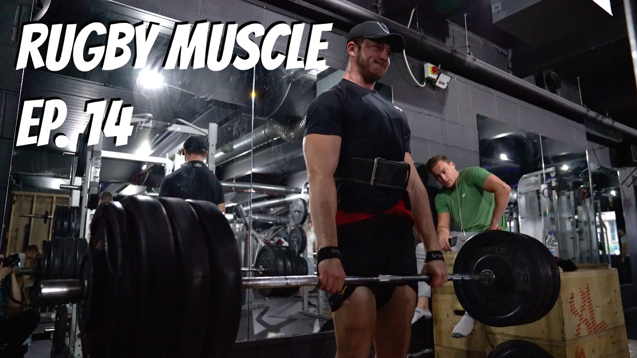 Rugby Muscle: How I Train for Rugby | Deadlifting 260 KG | Strength ...