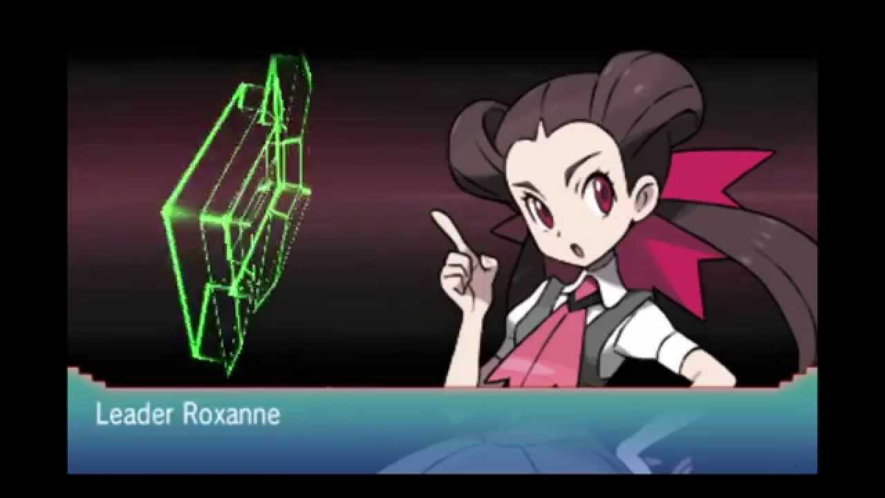Pokémon Omega Ruby-Roxanne Battle - YouTube