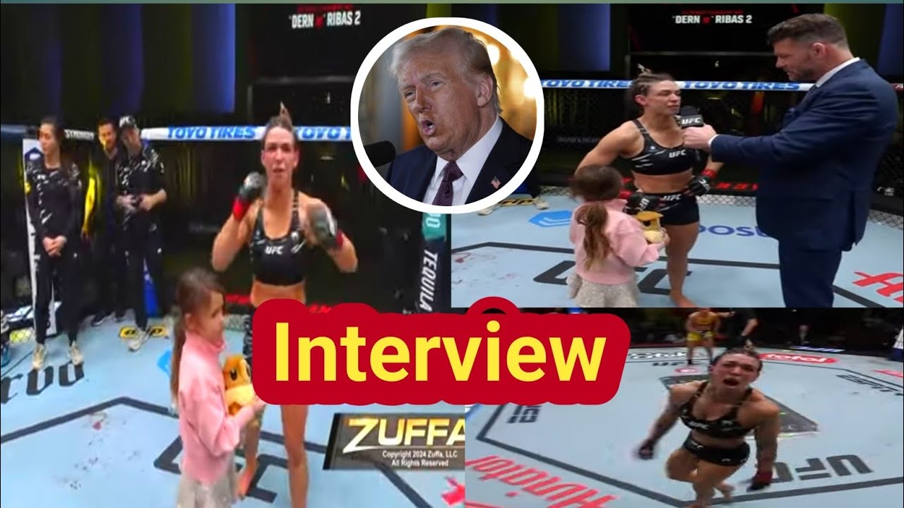 Mackenzie Dern Octagon Interview | UFC Vegas 101 Today Zakria sports ...