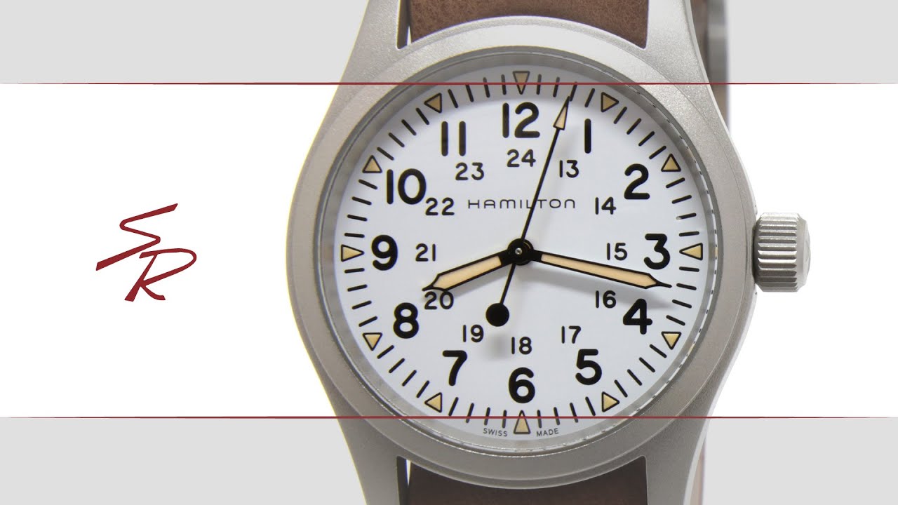 Hamilton Khaki Field Mechanical 38mm H69439511 - YouTube