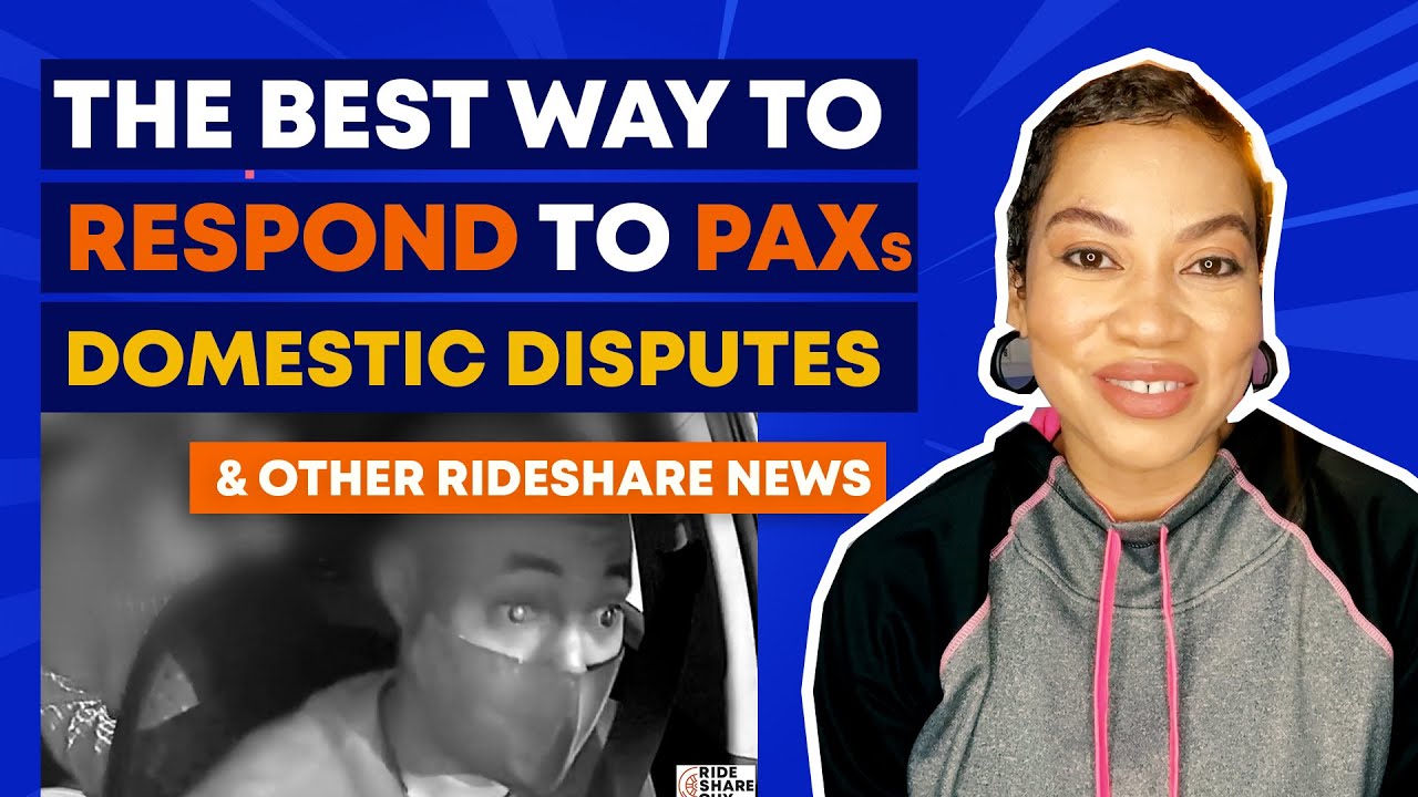 Lyft Driver REFUSES To Comment On Domestic Disputes During Ride! - YouTube