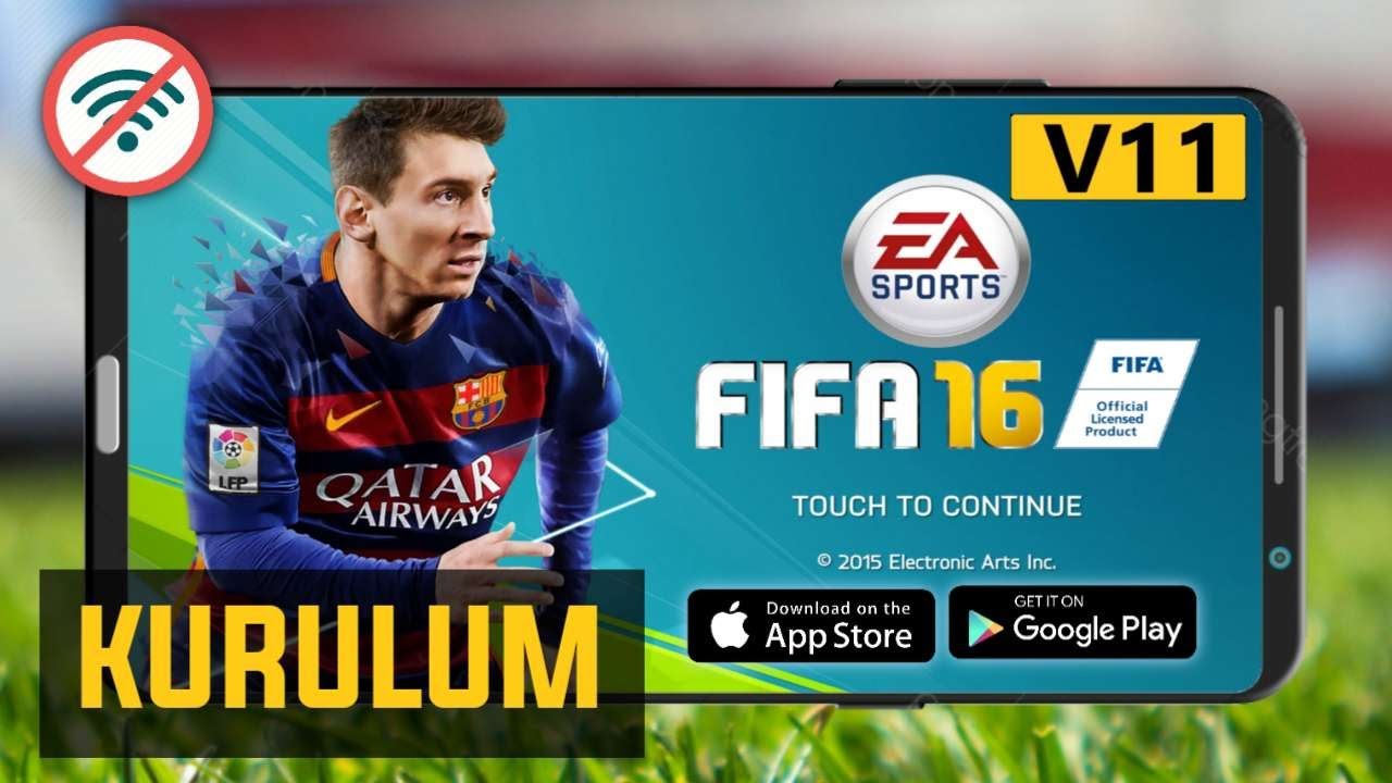 FIFA 16 MOBILE V11 KURULUM VİDEOSU! - YouTube