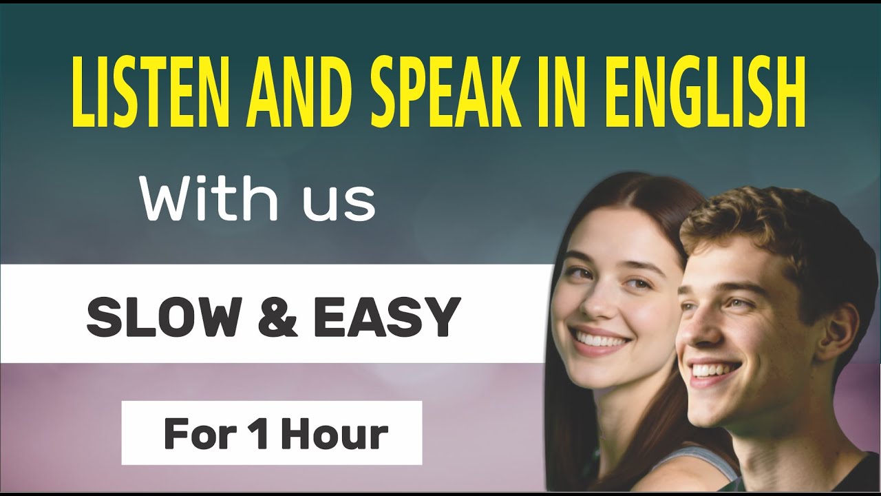1 HOUR OF SENTENCES - Slow English Listening Practice - Questions and ...