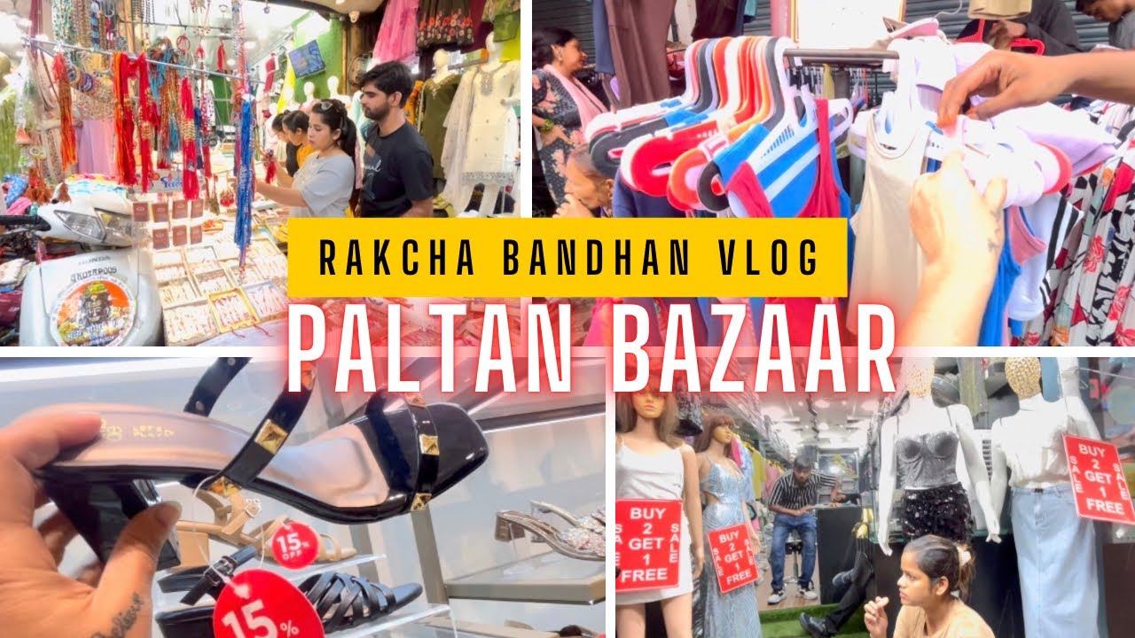 Paltan Bazaar Dehradun ☺️| Raksha Bandhan vlog | Thoda late vlog hai🤓 ...