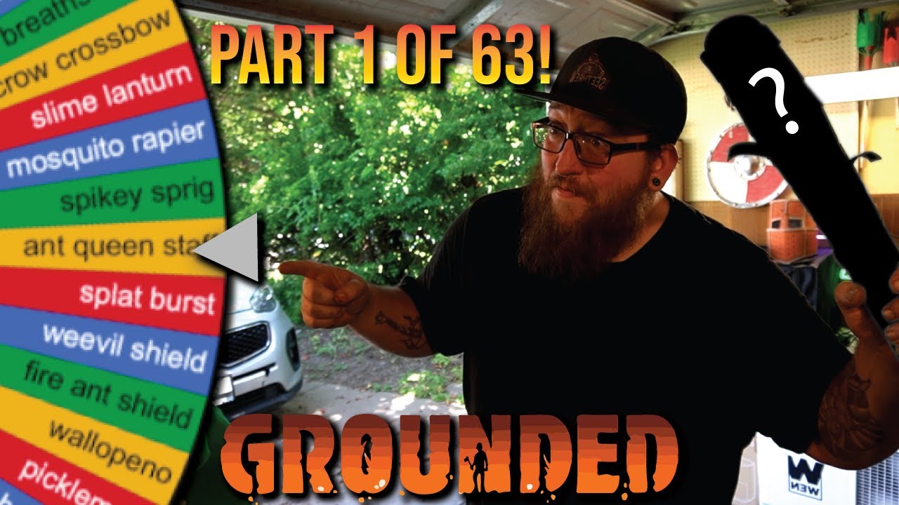 Im Making EVERYTHING in GROUNDED IRL Part 1 - YouTube