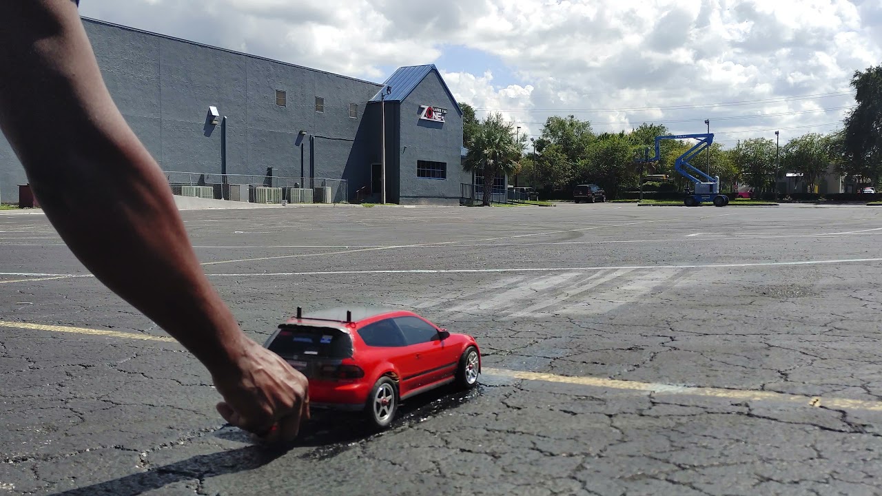 MTS FFV2 Pro fwd drag car eg civic - YouTube