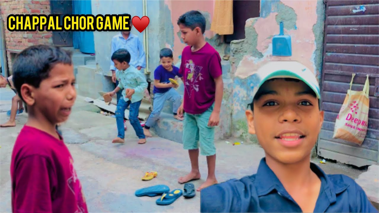 CHAPPAL CHOR GAME ♥️ || NEW VLOG 🤳 - YouTube