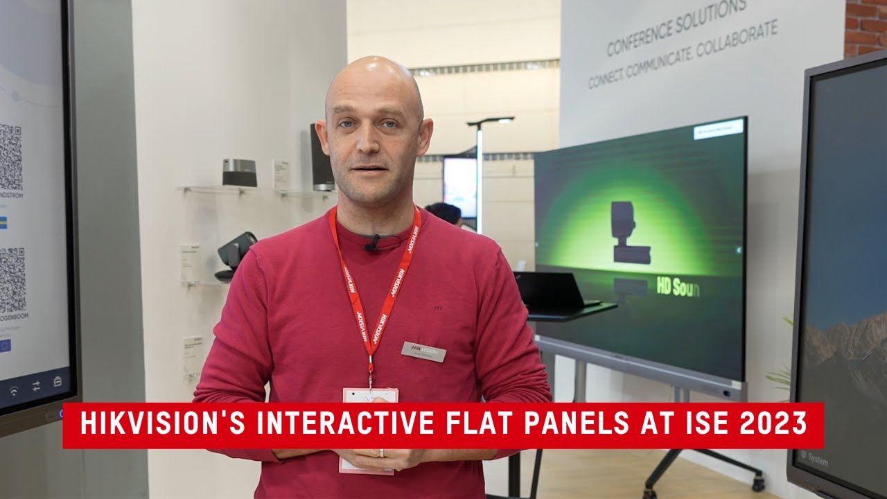 Hikvision's Interactive Flat Panels at ISE 2023 - YouTube