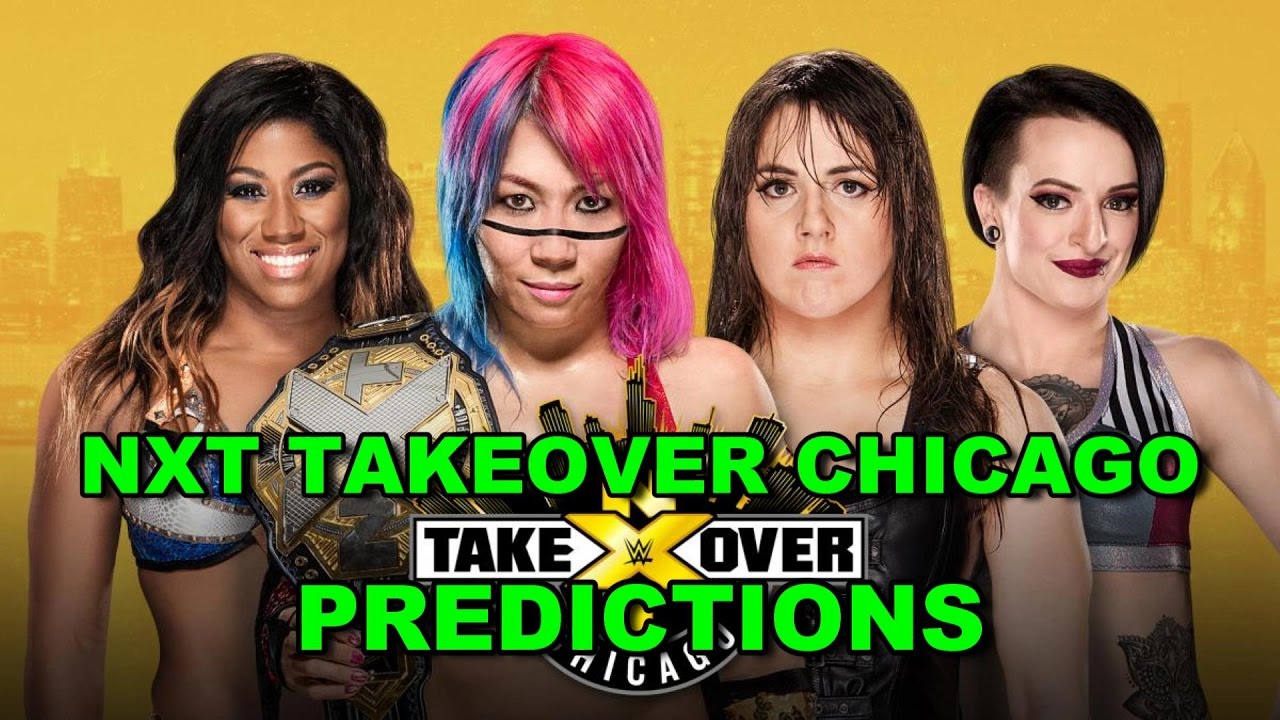 WWE NXT Takeover Chicago NXT Women’s Championship Asuka vs. Ruby Riot ...