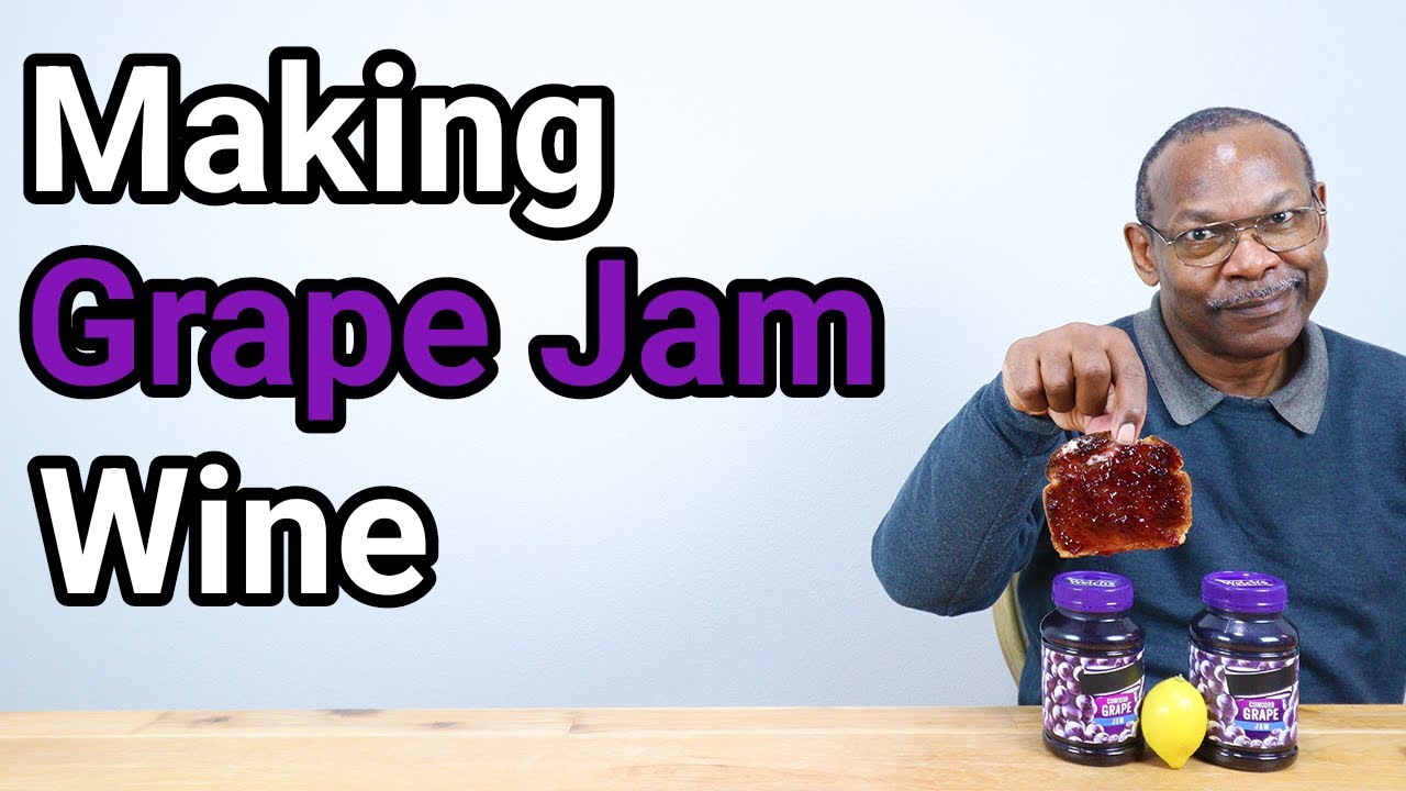 Concord Grape Jam Wine: 1 Gallon - YouTube