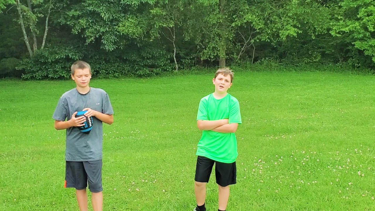 Football cow chip bingo fundraiser - YouTube