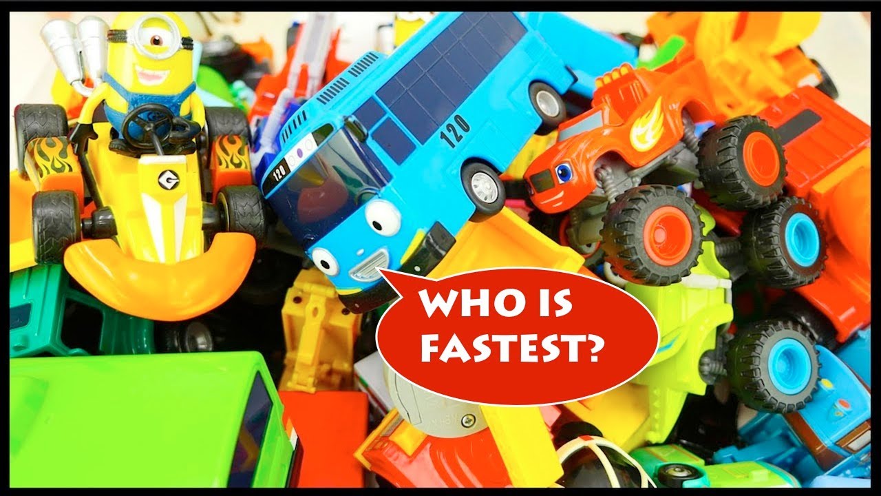 SPEED TEST! - Toy Circus find the FASTEST CAR! - Toy Cars - Videos for ...