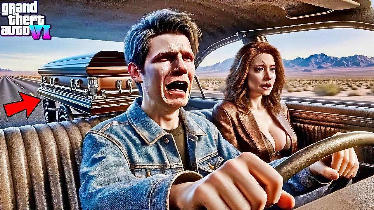 😢💔Road Trip Transporting Jessica's Body To Los Santos-GTA 5 Real Life ...