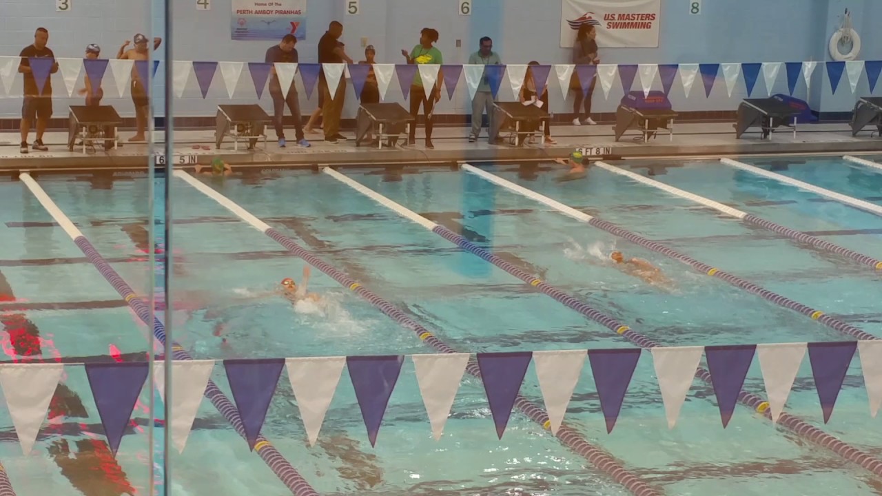 Mohita swim with Garfield YMCA 11-4-2016 - YouTube