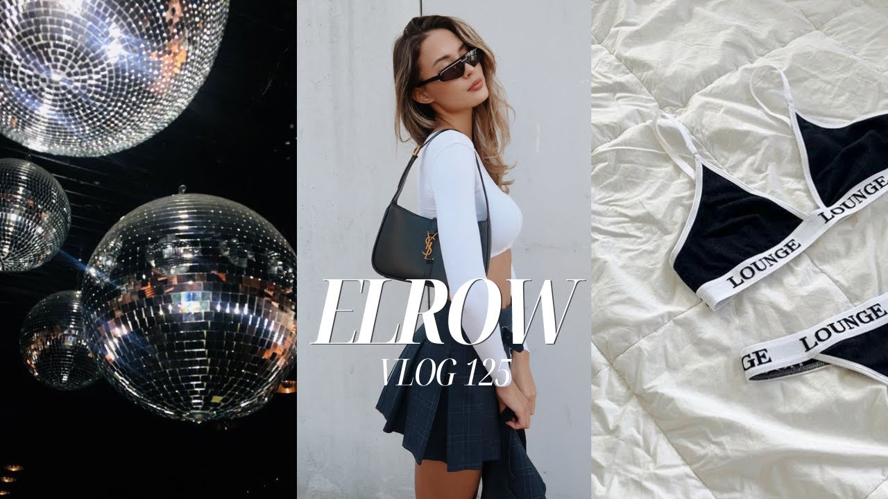 ELROW VLOG | outfit stress en lounge haul 🤍 #125 - YouTube