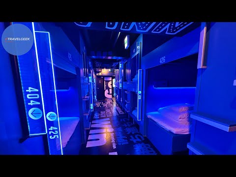 Tron gibi Osaka Japonya'daki 14 Dolarlık En Ucuz Kapsül Oteli'ni Deneyin | Esports Hotel e-ZONe