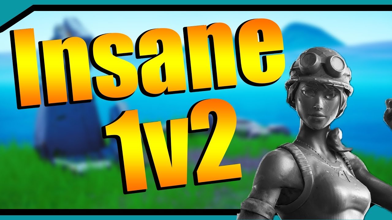 Insane 1v2 Clutch Fortnite Boxfights Youtube