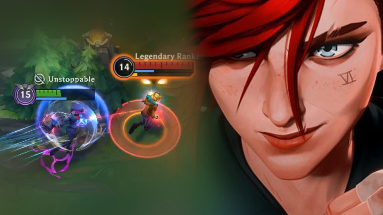 VI JUNGLE FAST ROTATION GAMEPLAY IN LEGENDARY RANKED! - YouTube