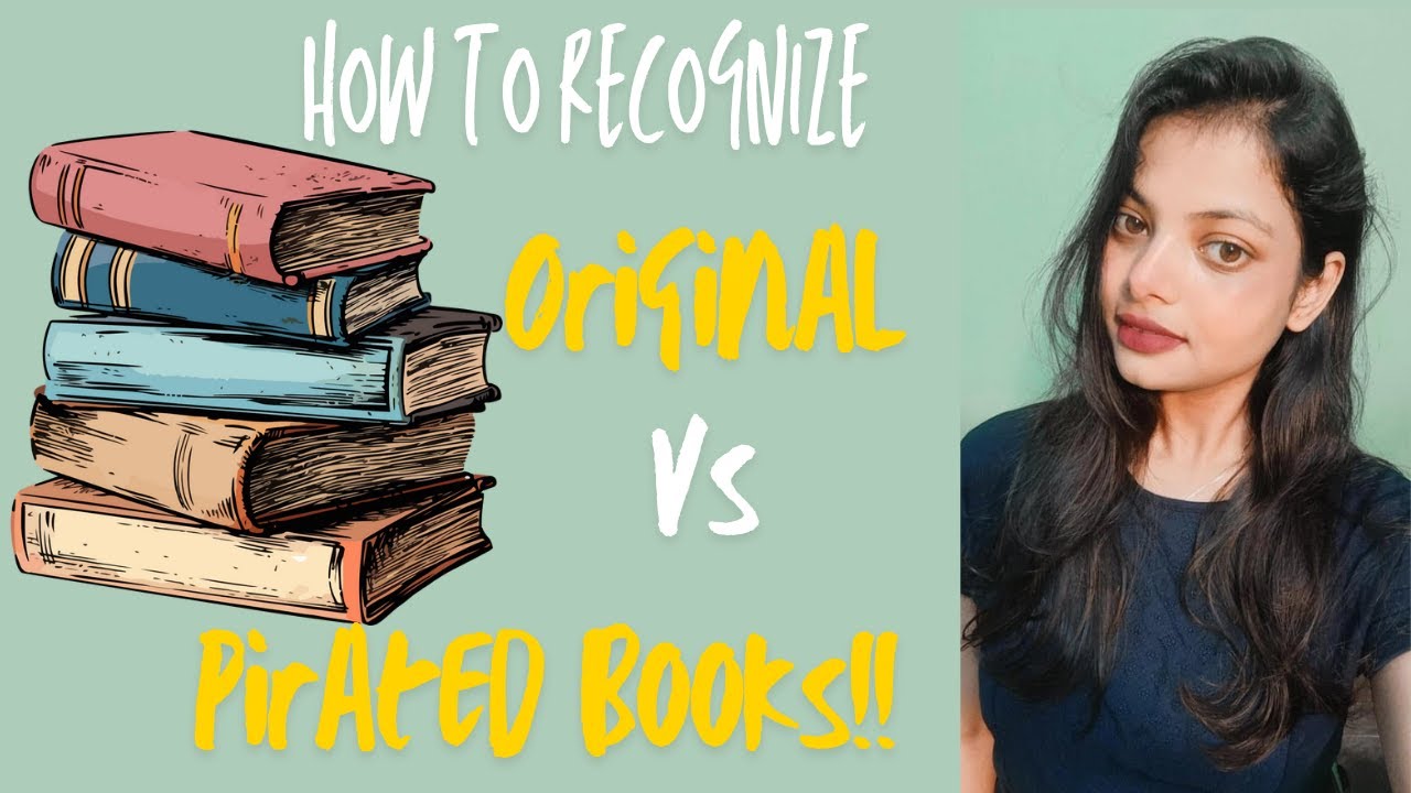 How to recognize original books vs pirated books?|| some tips to ...
