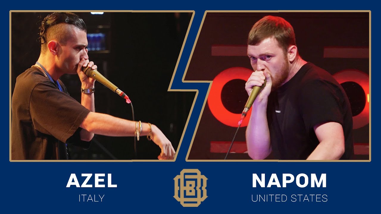 Beatbox World Championship 🇮🇹 Azel vs NaPom 🇺🇸 Quarterfinal - YouTube