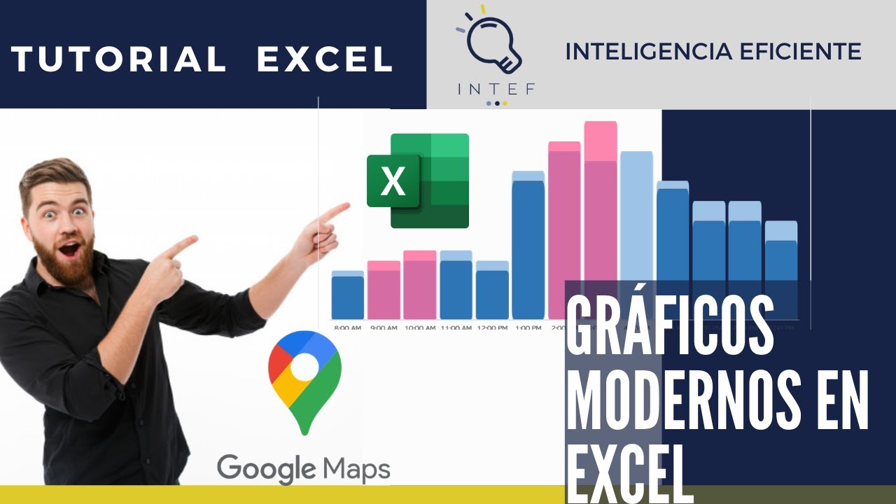 Gráficos modernos en Excel - Gráfico estilo google maps (TUTORIAL ...