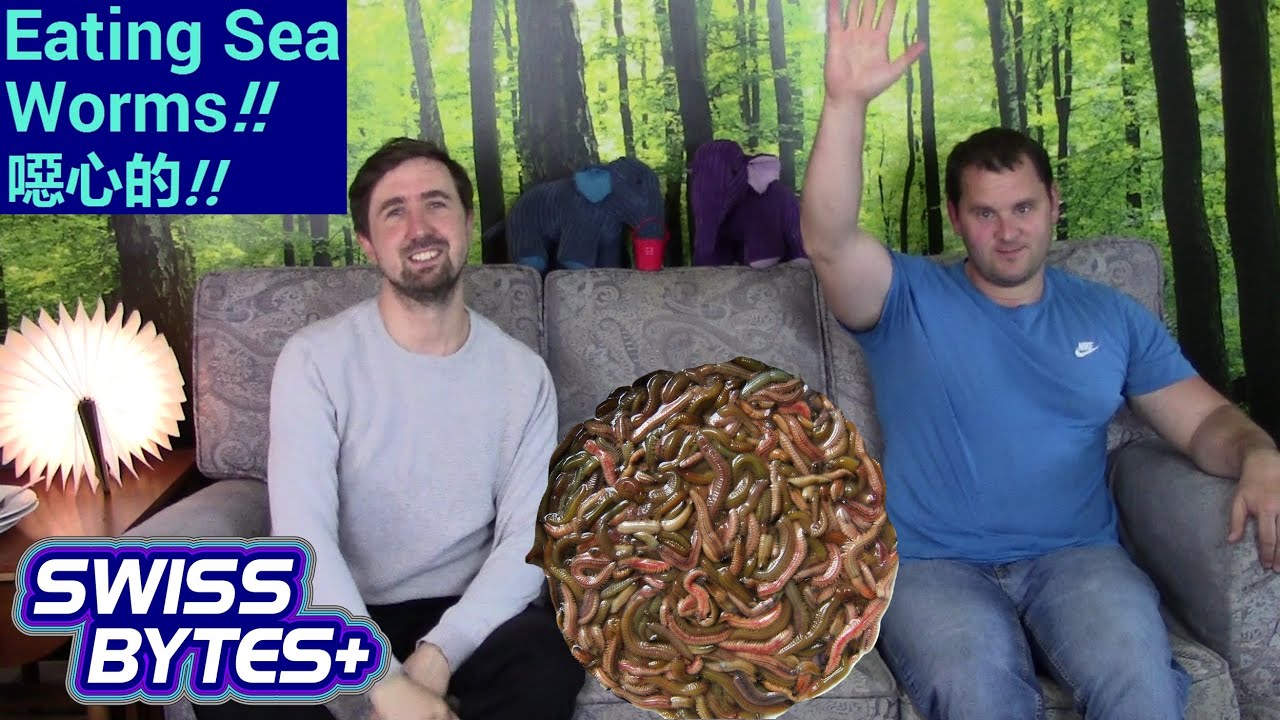 Eating Sea Worms!! 蠕蟲!! #SeaWorms - YouTube