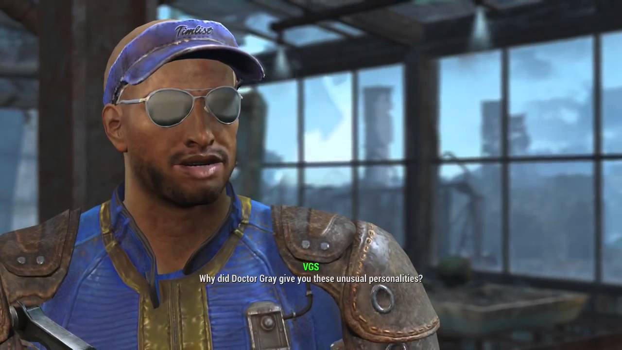 Fallout 4 Gray Garden Discovered Supervisor White Intro 'Personalities ...