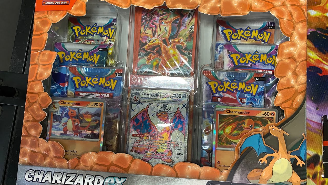 opening the charizard box - YouTube