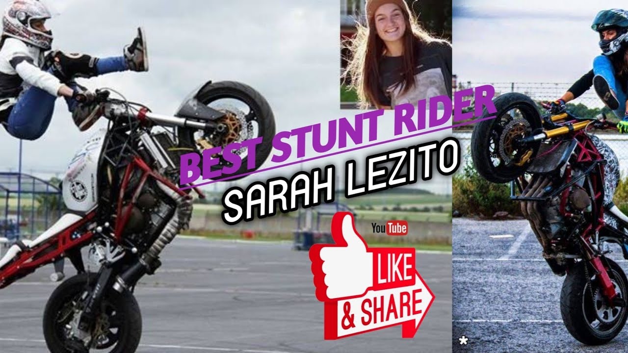 Best Female Stunt Rider in The World(2020) | Sarah Lezito | - YouTube