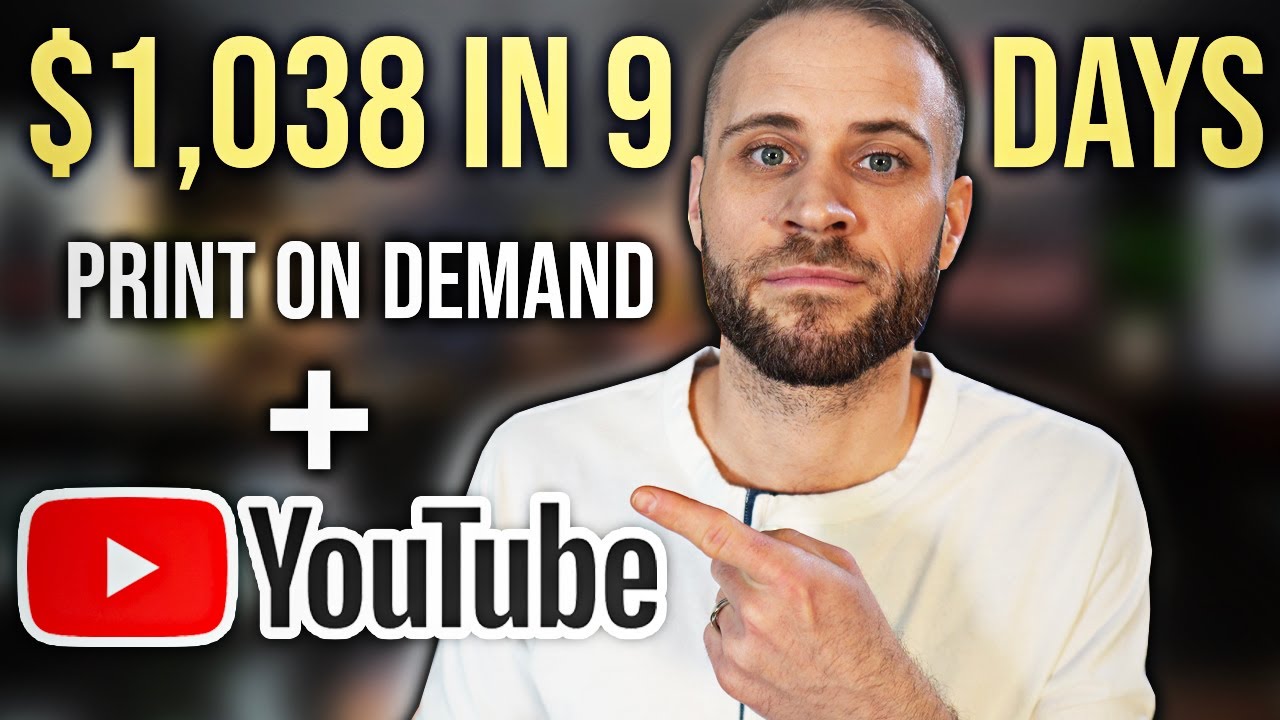 NEW STRATEGY Made $1,038 In 9 Days On My New Print On Demand Store ...