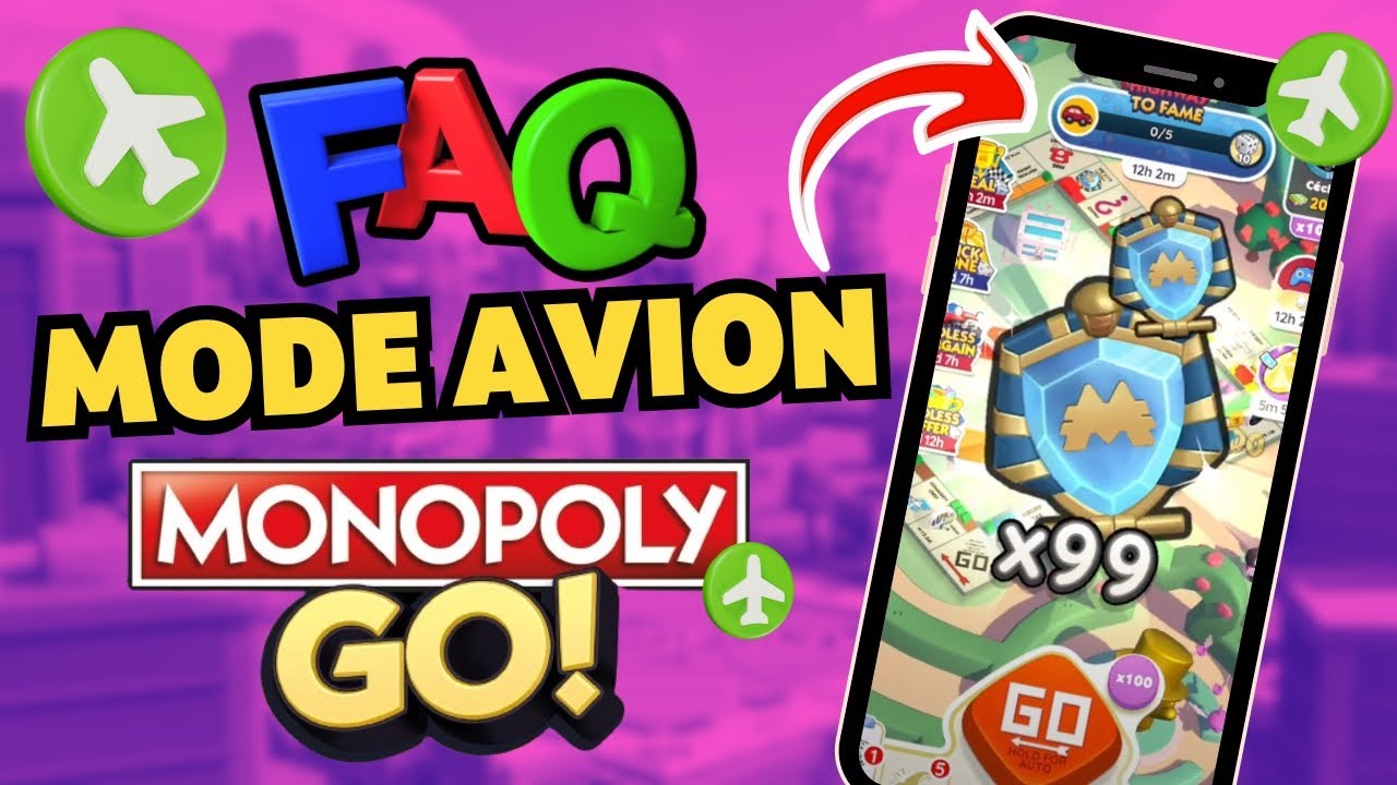 FAQ sur le MODE AVION dans MONOPOLY GO ! - YouTube
