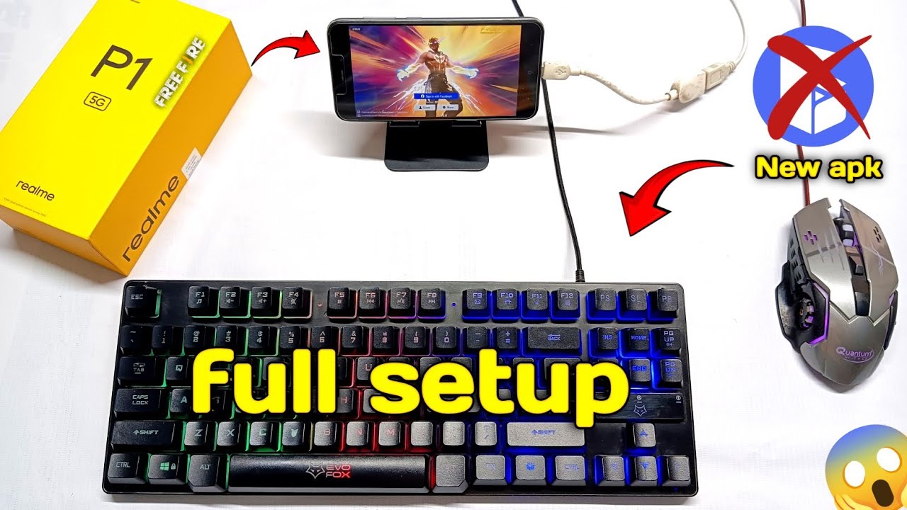 New apk like PC GG Mouse pro full tutorial 🤯 | How to play FF using ...