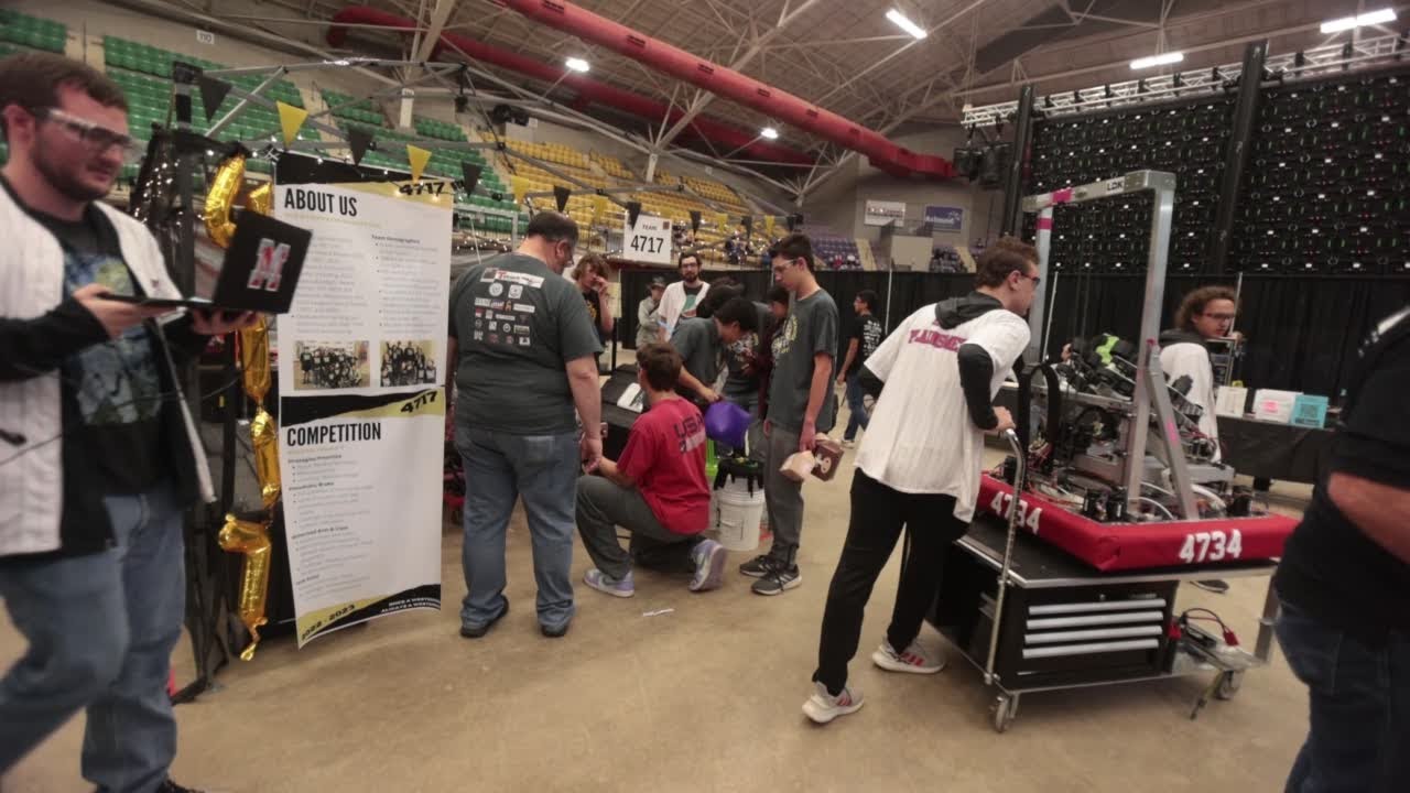 FIRST in Texas robotics competition at Extraco Events Center in Waco ...