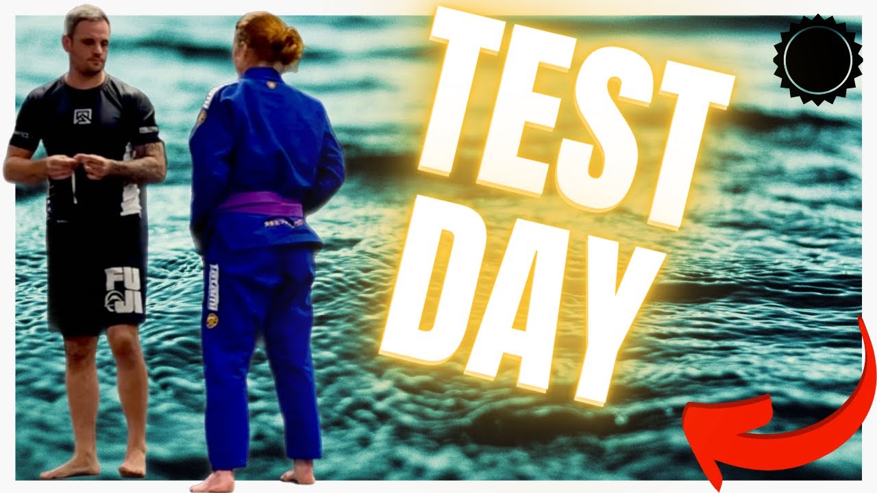 BJJ Test Day | Clamp Guard Spin Escape Counter | BJJ Commentary #149 ...