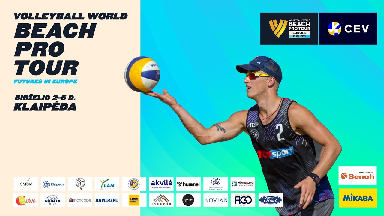 Beach Pro Tour Futures | Klaipėda | Day 3 | Center Court - YouTube