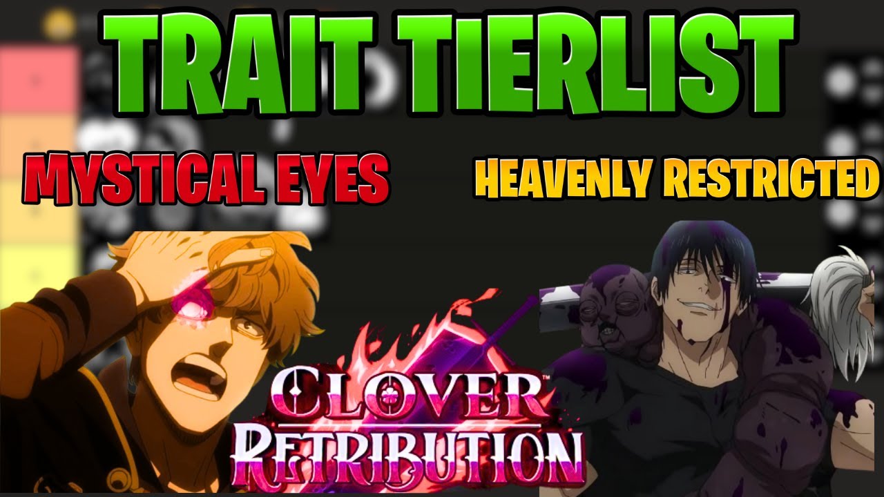 ⭐CLOVER RETRIBUTION TRAIT TIERLIST⭐ - YouTube