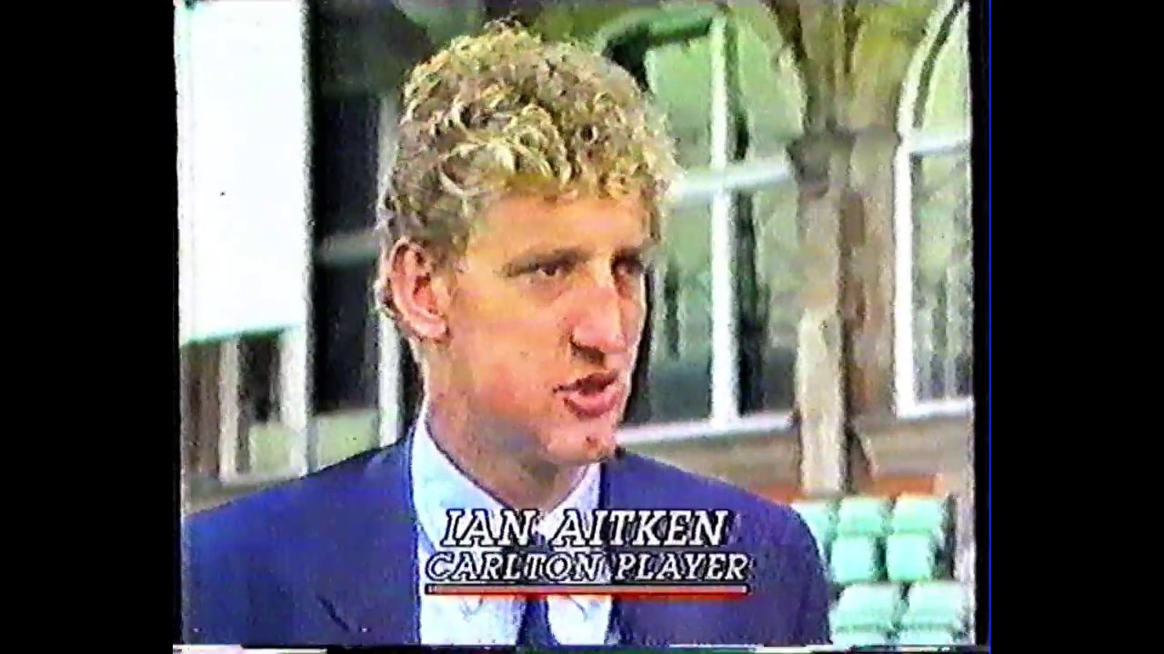1987 Report from London in Aftermath of Carlton vs North Melbourne ...