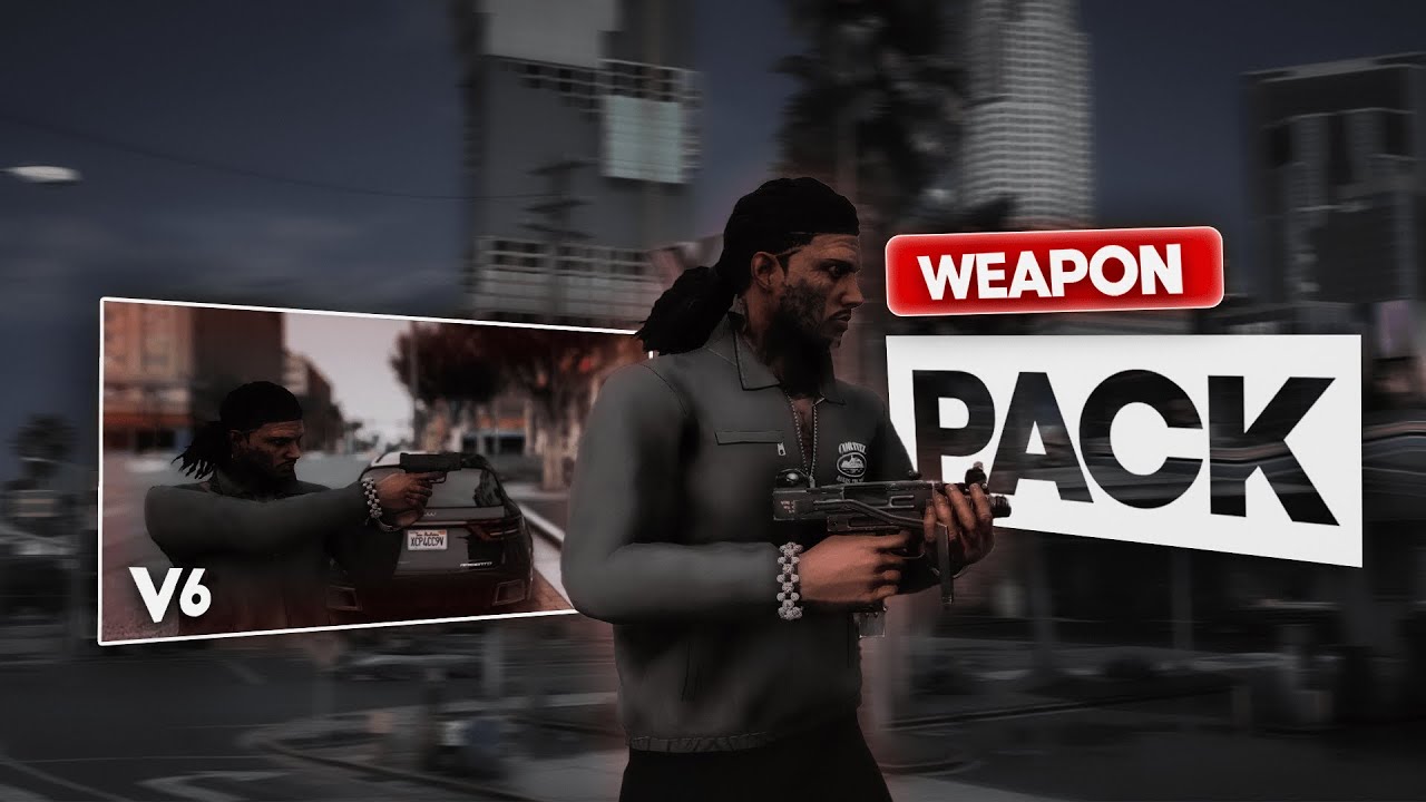 WEAPON PACK V6 | FIVEM - YouTube