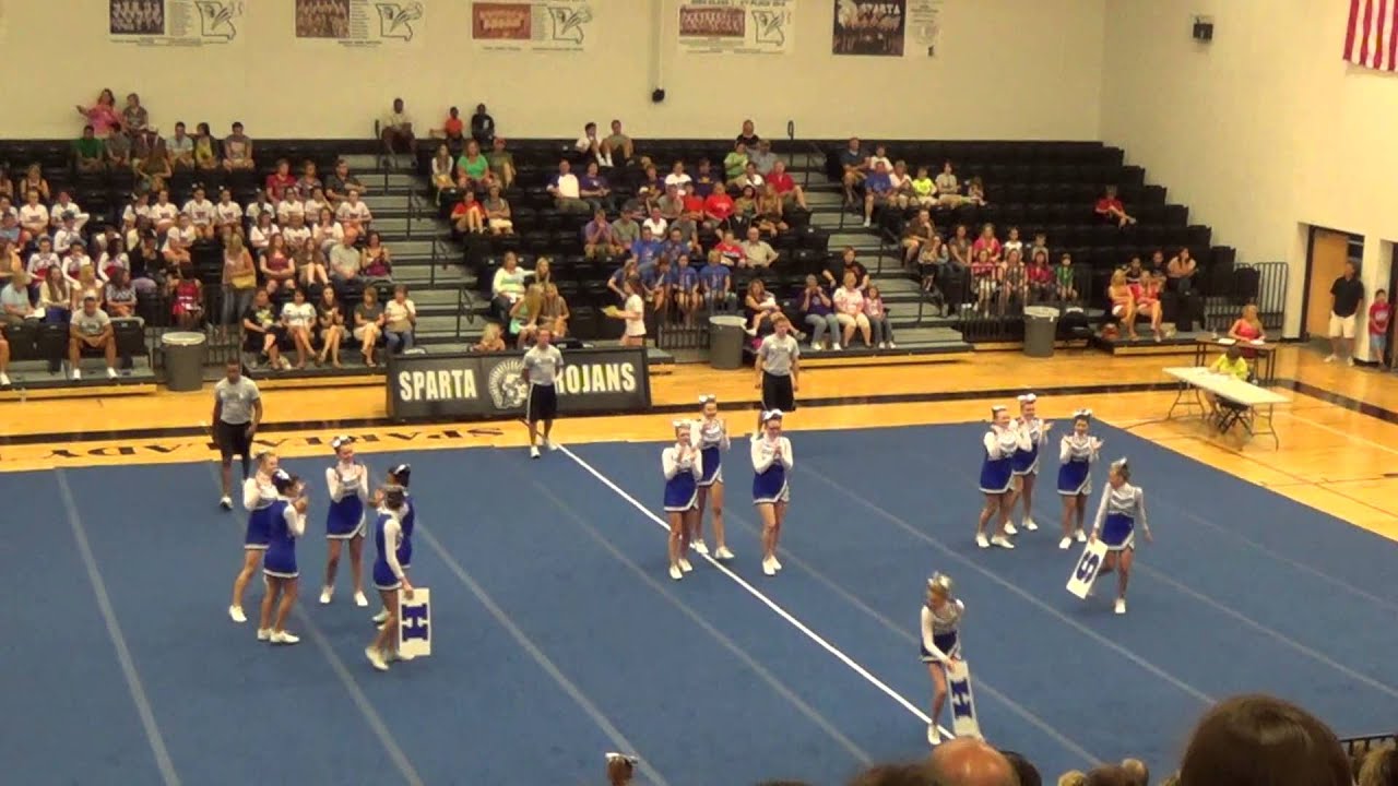 HHS Cheerleading Regionals 2013 - YouTube