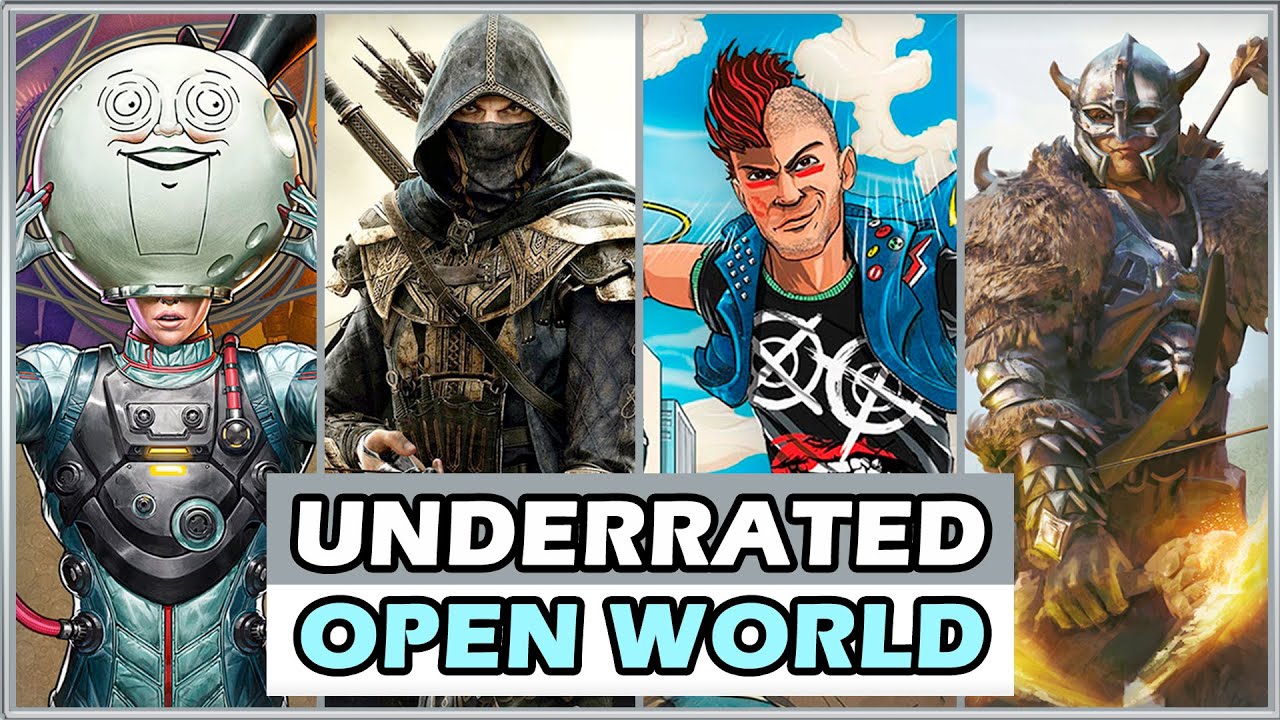 TOP 40 UNDERRATED OPEN WORLD GAMES (2025) - YouTube
