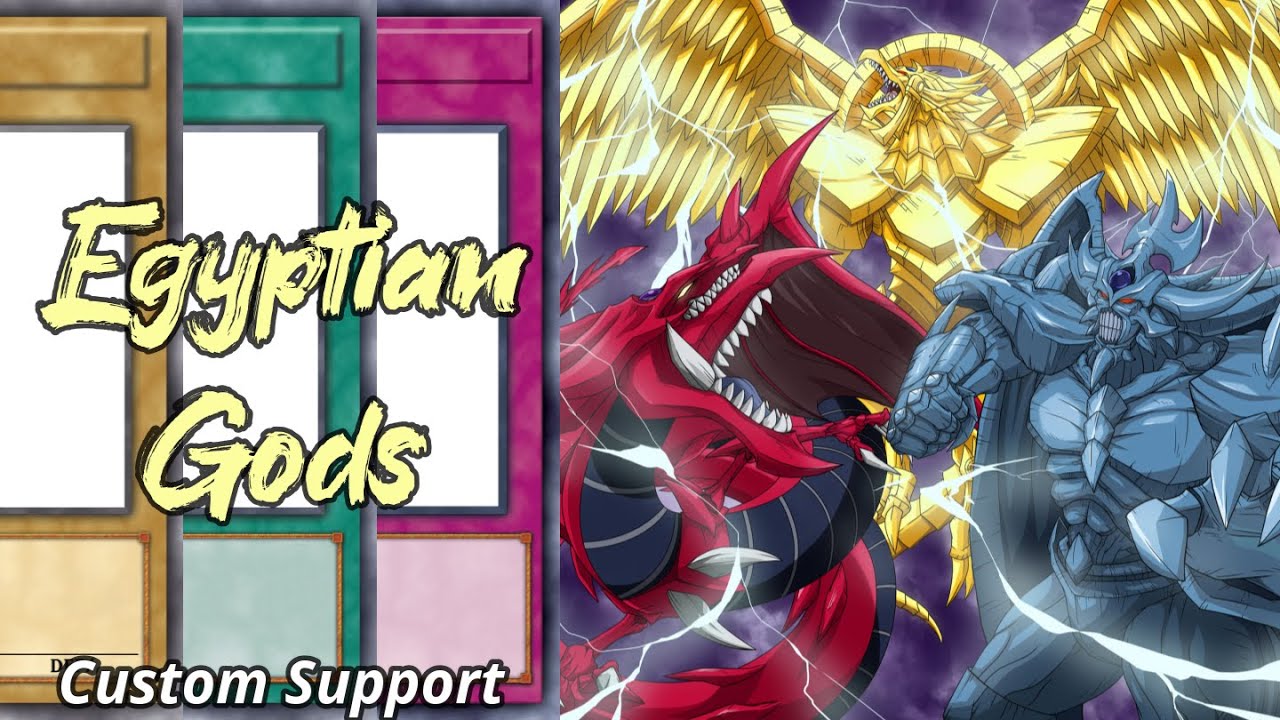 Custom Support: Egyptian God Cards - YouTube