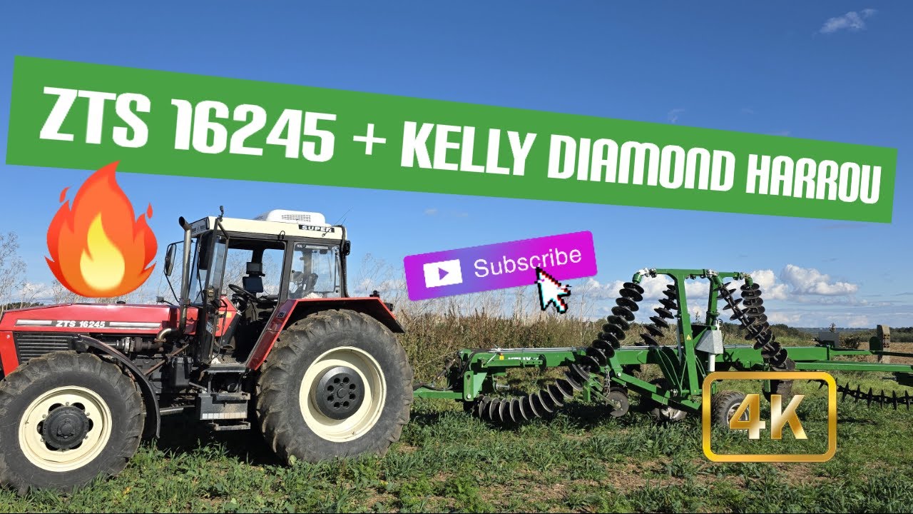 35. 😎 ZTS 16245 SUPER + Kelly 1204 | Prach, sucho a sila na poli 💪🌾 ...