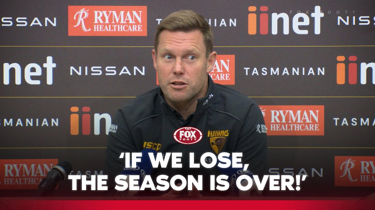 Sam Mitchell opens up on Hawthorn's climb to the top eight 🟡 🟤 | Hawks ...