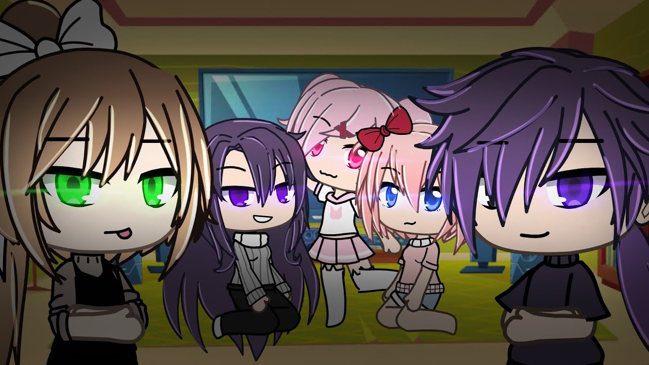 DDLC react to "Stronger than you" [ Chara's response ] ft. William ...