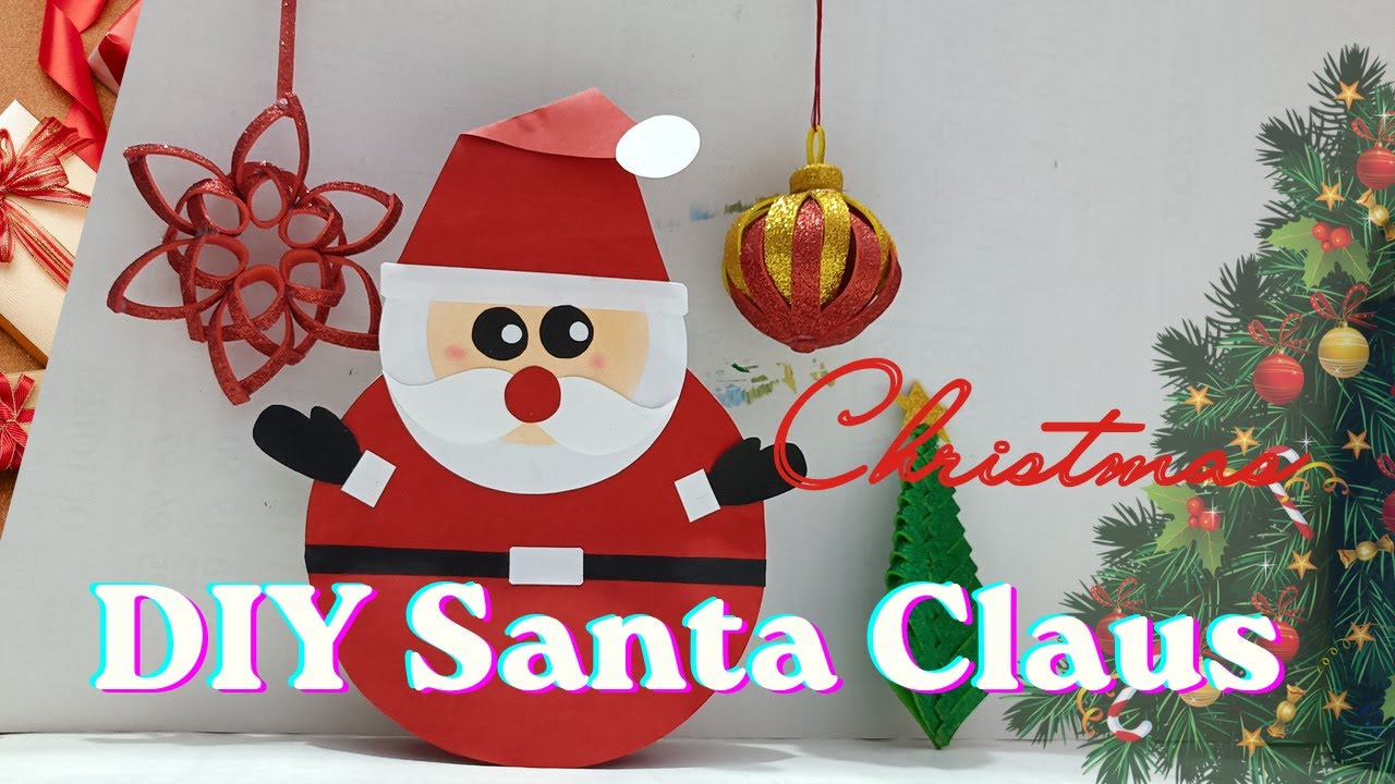 DIY Santa Claus making ideas//Easy DIY Santa Claus make at home//# ...
