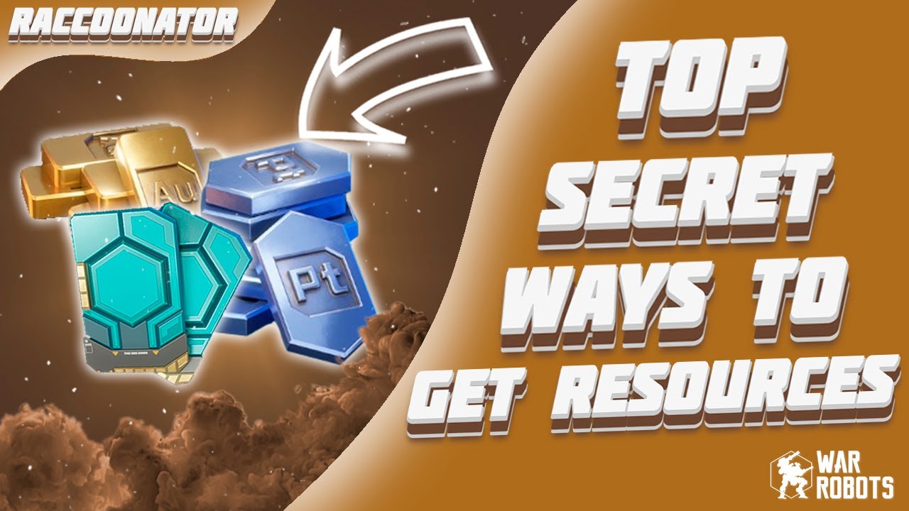 Best Secret Ways to Get Resources For Free | War Robots - YouTube
