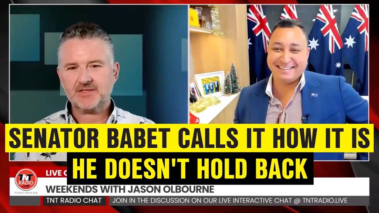 Senator Babet, Tell Us What Is On Your Mind... - YouTube