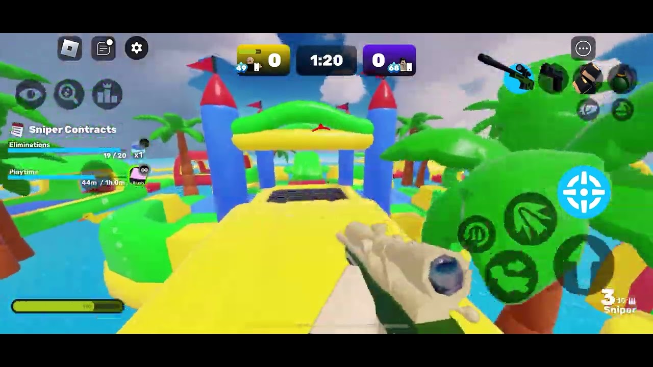 Playing Roblox rival lost my one :( - YouTube